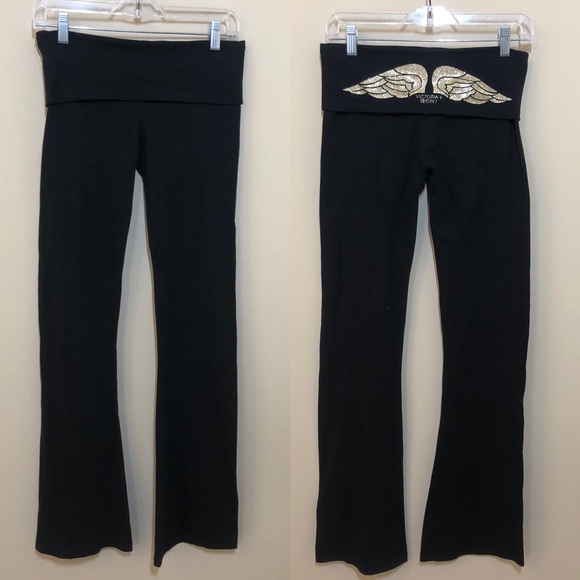 Victoria's Secret | Pants & Jumpsuits | Victorias Secret Gold Glitter ...